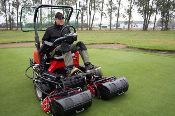 Baroness LM315G triplex greens mower – Cyril Johnston